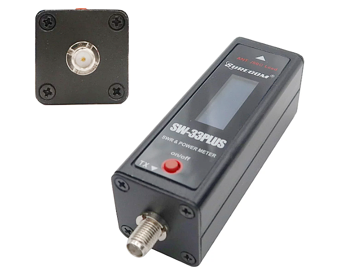 Мини-измеритель мощности и КСВ — SURECOM SW-33 Plus — R3RTambov
